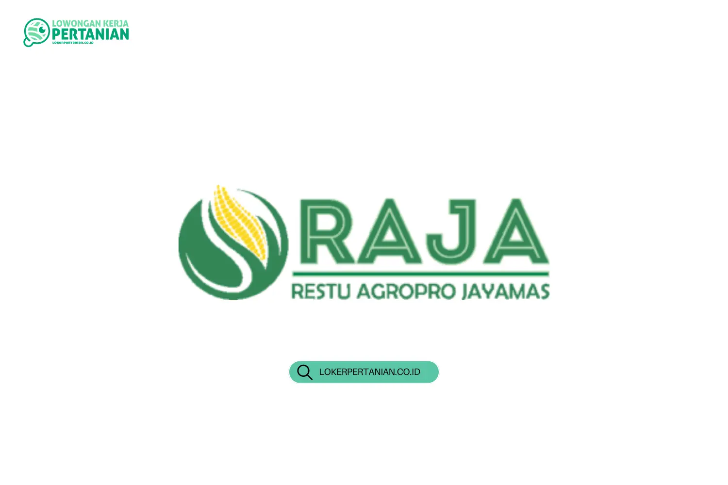 Lowongan Kerja PT Restu Agropro Jayamas (RAJA) Juni 2026